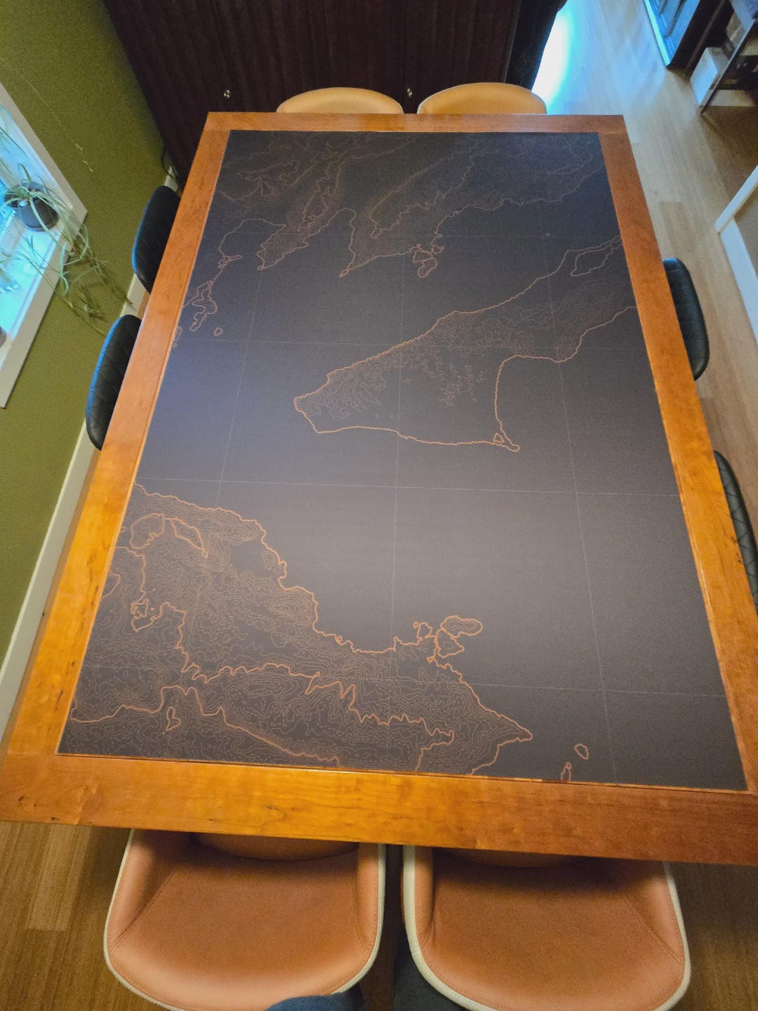 Inlaid Wood / Topography Play Mat / Gripmat Multiple Sizes! Perfect for ...