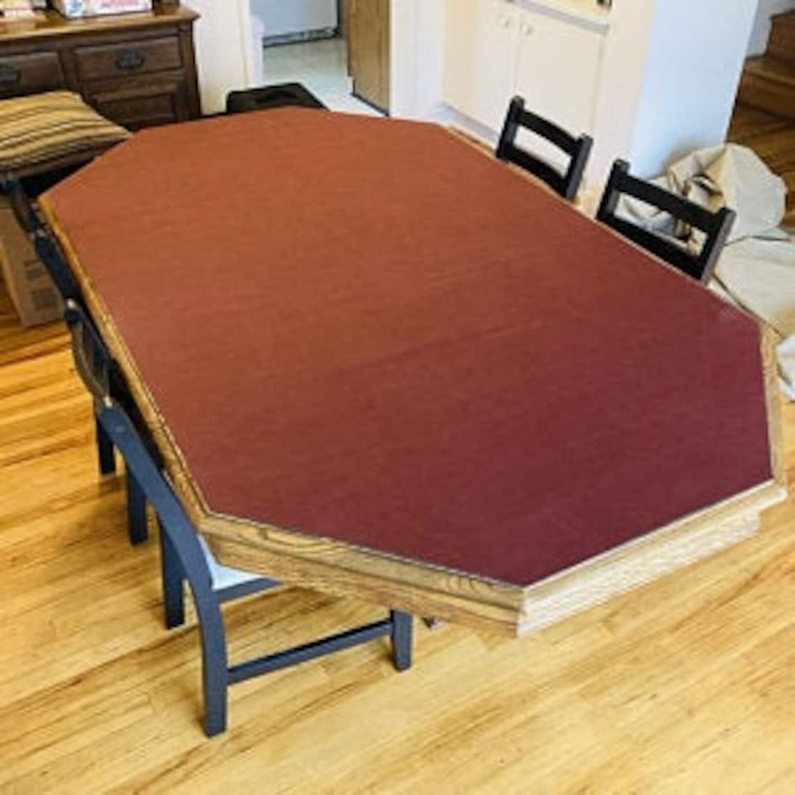 Octagon Hexagon Oval Poker Table Refresh Renew and Enhance. - Etsy