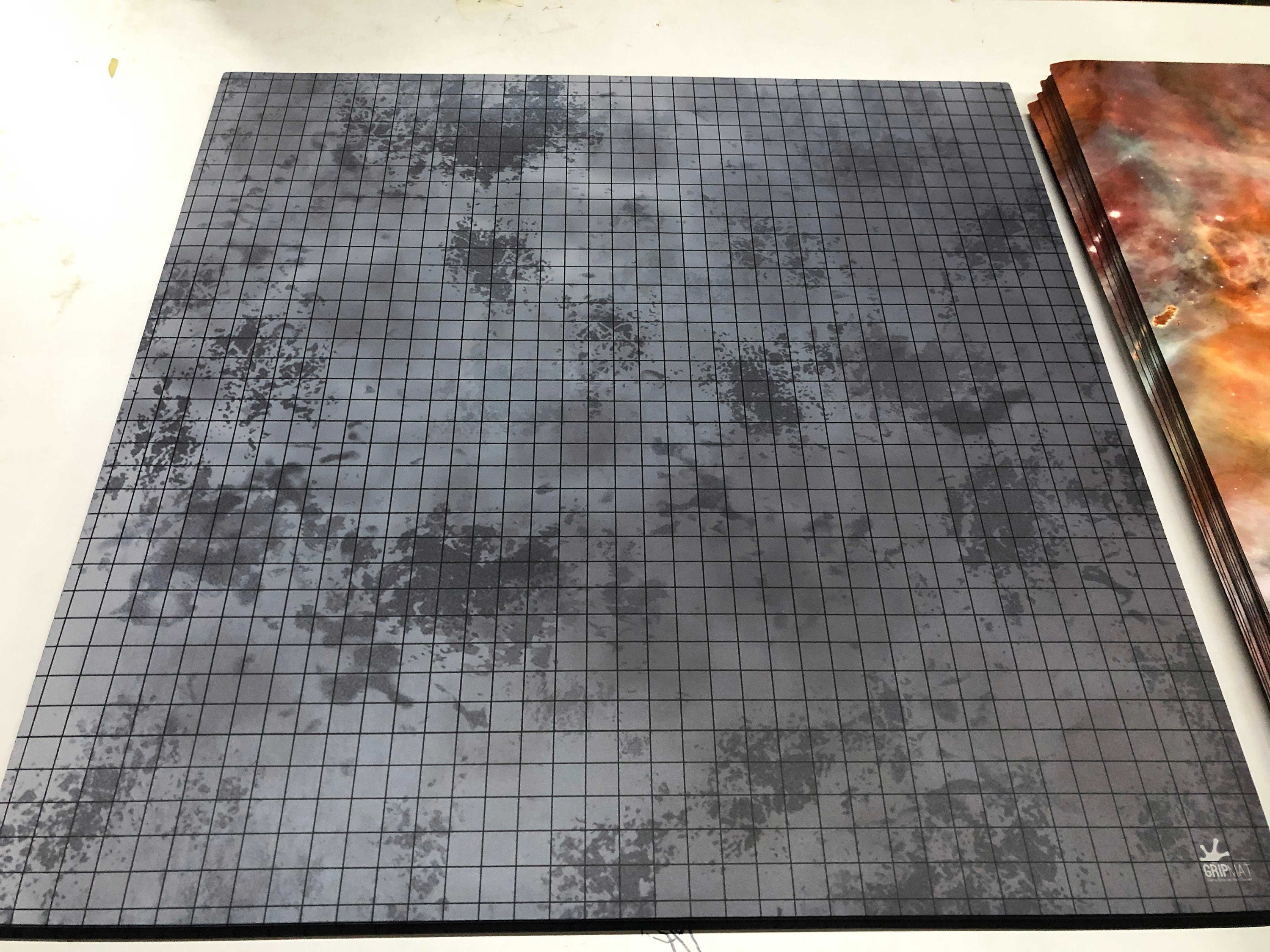 Dungeon Floor Play Mat W/ 1 Grid / Gripmat Perfect for - Etsy
