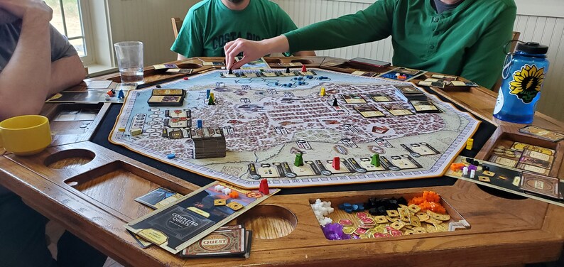 Lords of Waterdeep Play Mat Includes Art Support for Under - Etsy