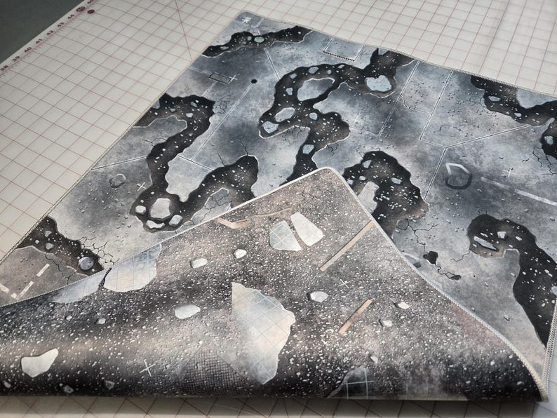 30" X 22" Double-sided Kill Team Hivestorm / Volkus Play Mat Unofficial ...