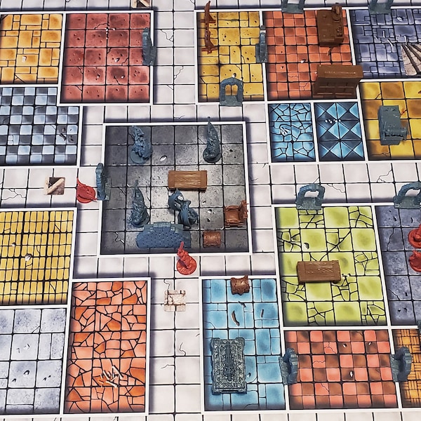 Heroquest Playmat - Etsy