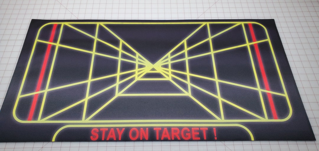 Stay on Target! Gaming Mouse Pad / Desk Pad - 18" X 36" Waterproof ...
