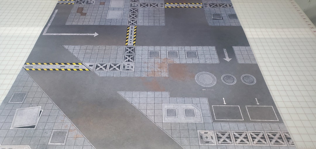 Industrial Factory Mat - Perfect for Star Wars Shatterpoint, Marvel ...