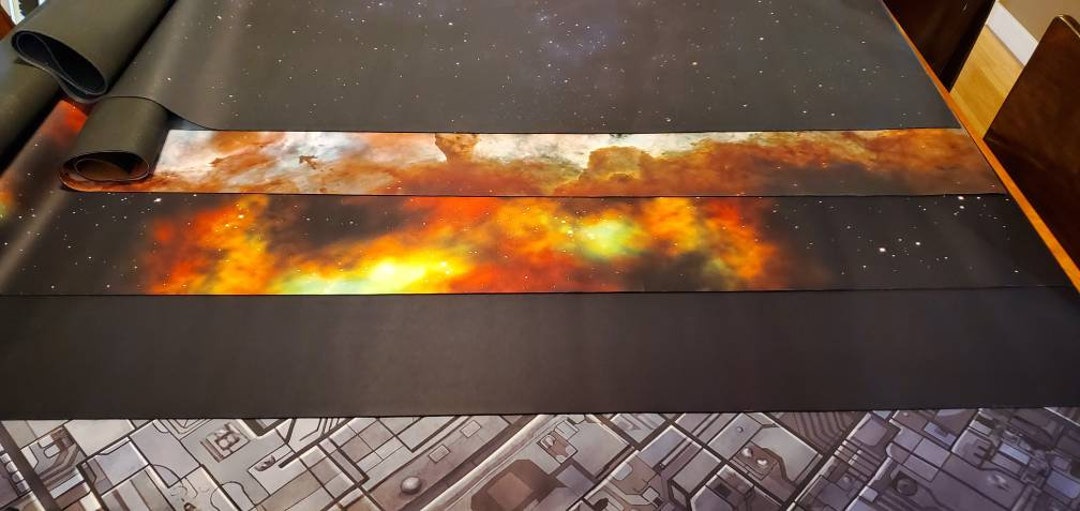 36" X 72" (3x6ft) Space Game Mats / Multiple Designs / Custom Sizes ...