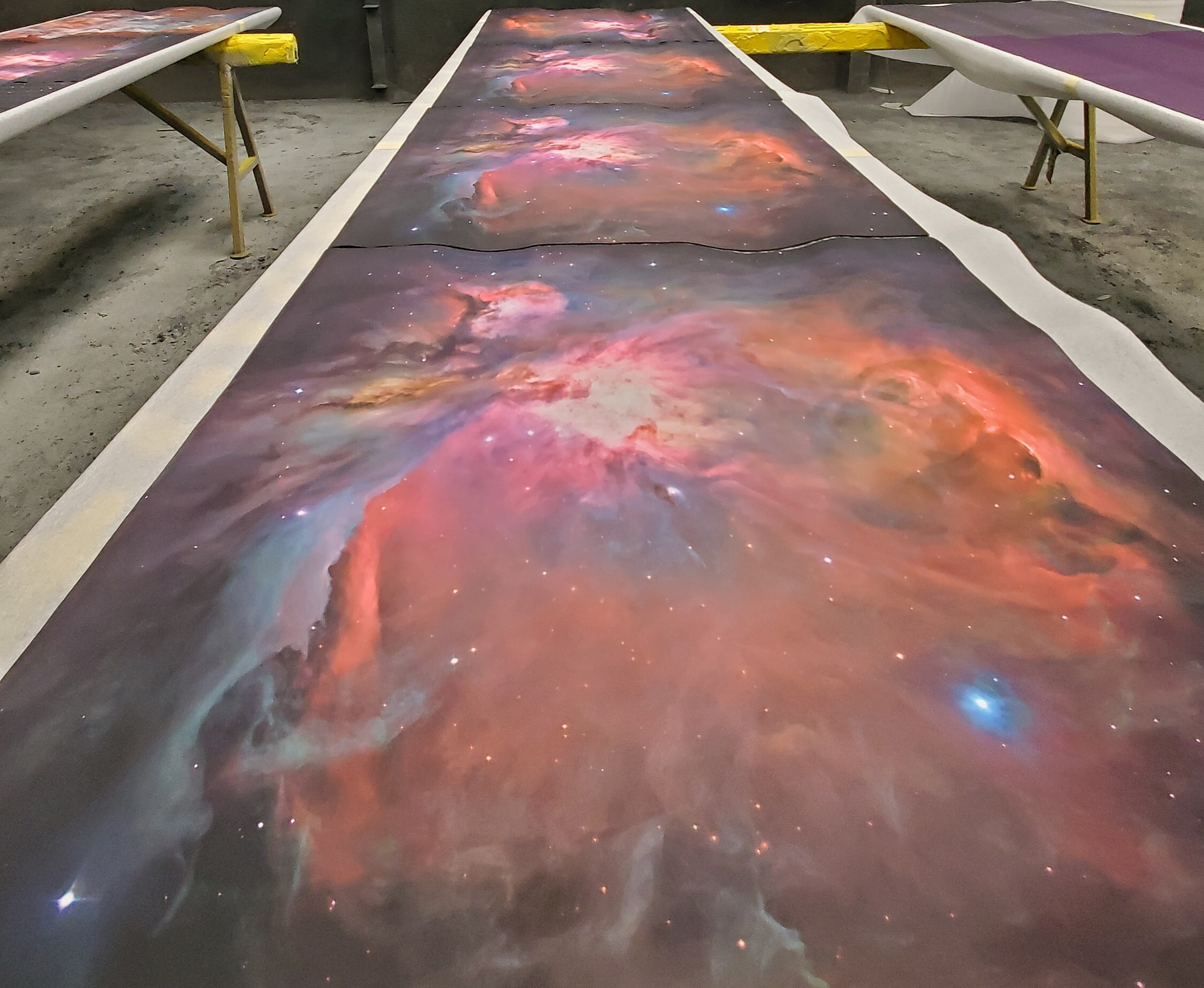 Orion Nebula Play Mat / Gripmat Multiple Sizes Perfect for | Etsy