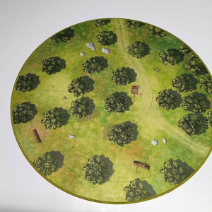 24" Diameter Ultimate Dungeon Terrain Multiple Designs Double-sided ...