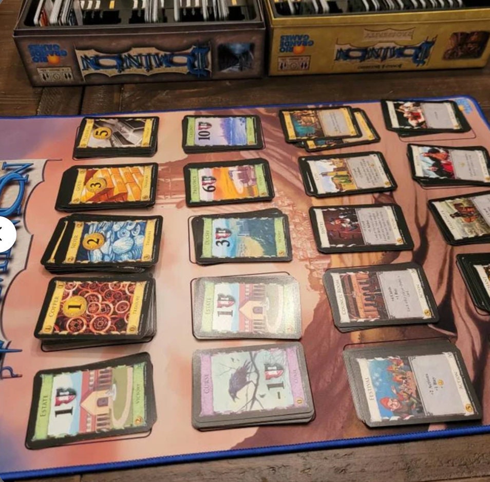 Official Dominion Play Mat / Gripmat 24" X 16" Perfect for Dominion - Etsy