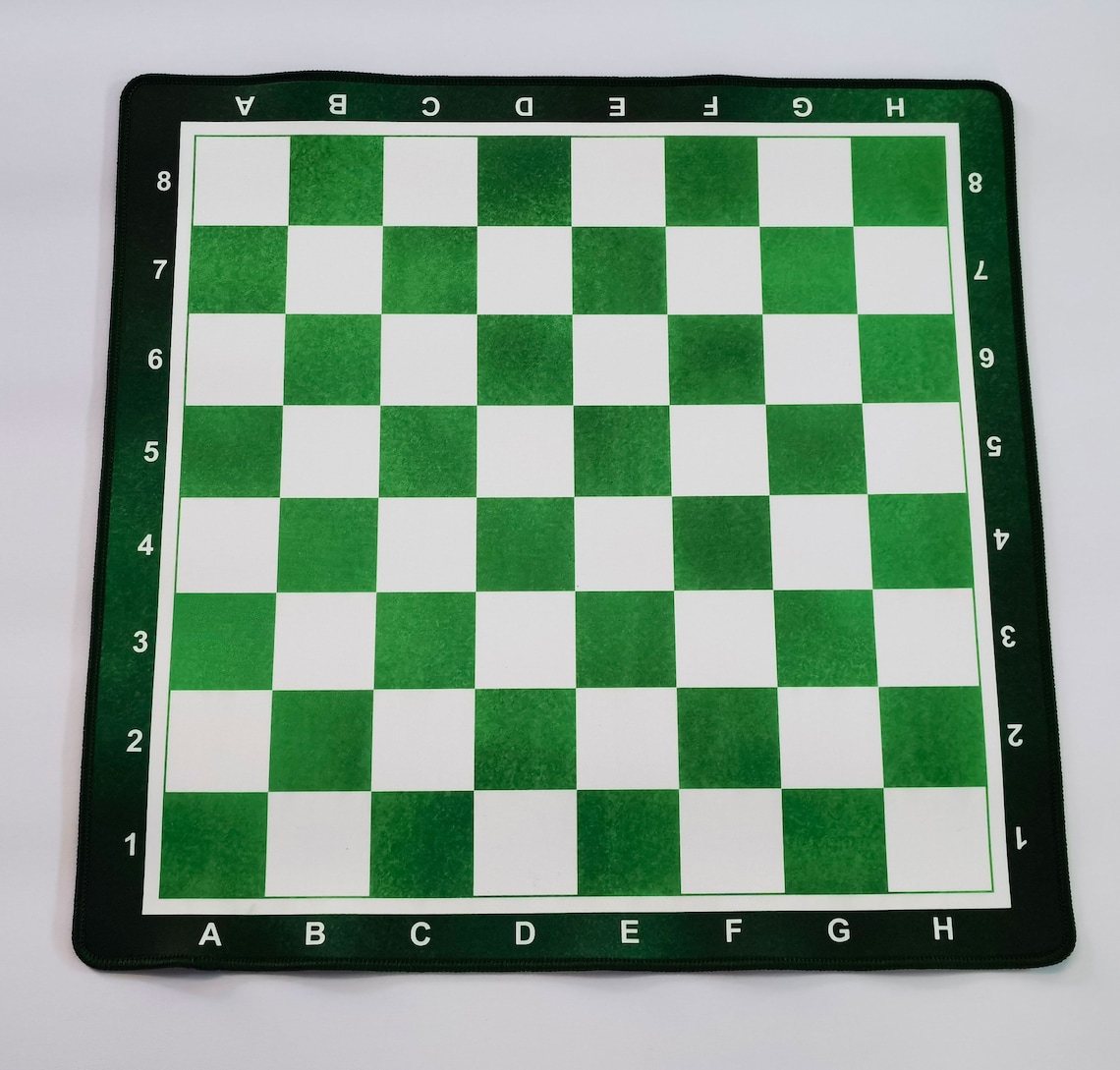 18 X 18 Portable Chess Board With 2 Squares Gripmat - Etsy