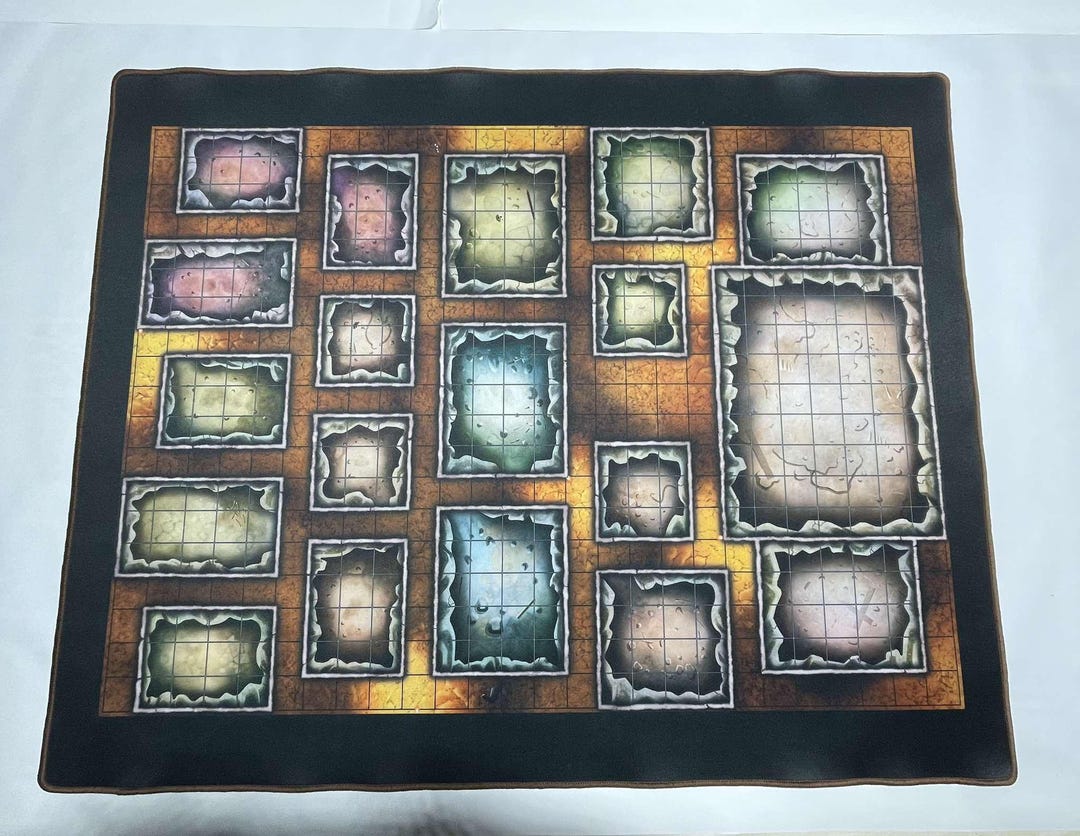 36" X 29" Heroquest First Light Gripmat Perfect for Epic Game Nights of ...