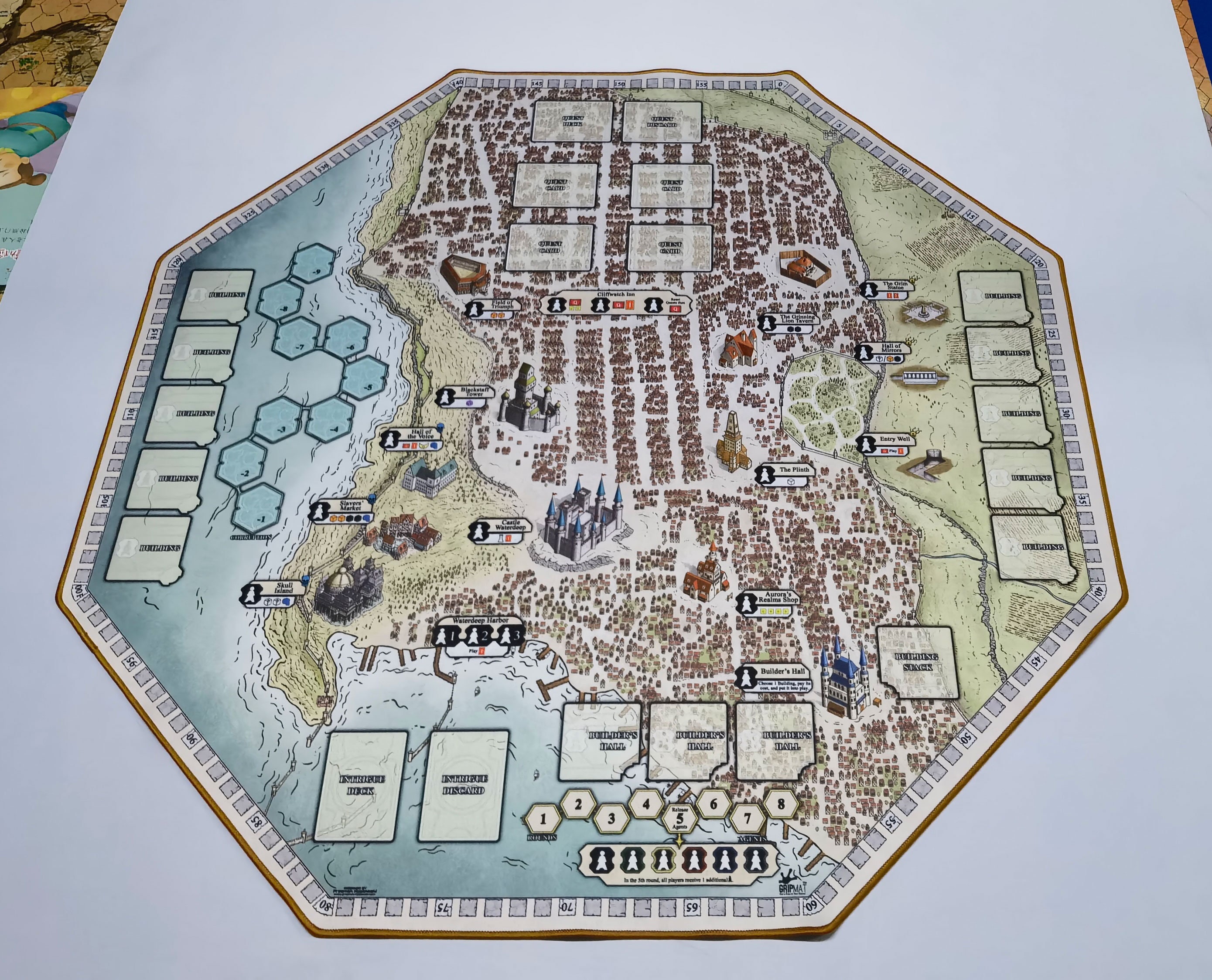 Lords of Waterdeep Play Mat Includes Art Support for Under - Etsy UK