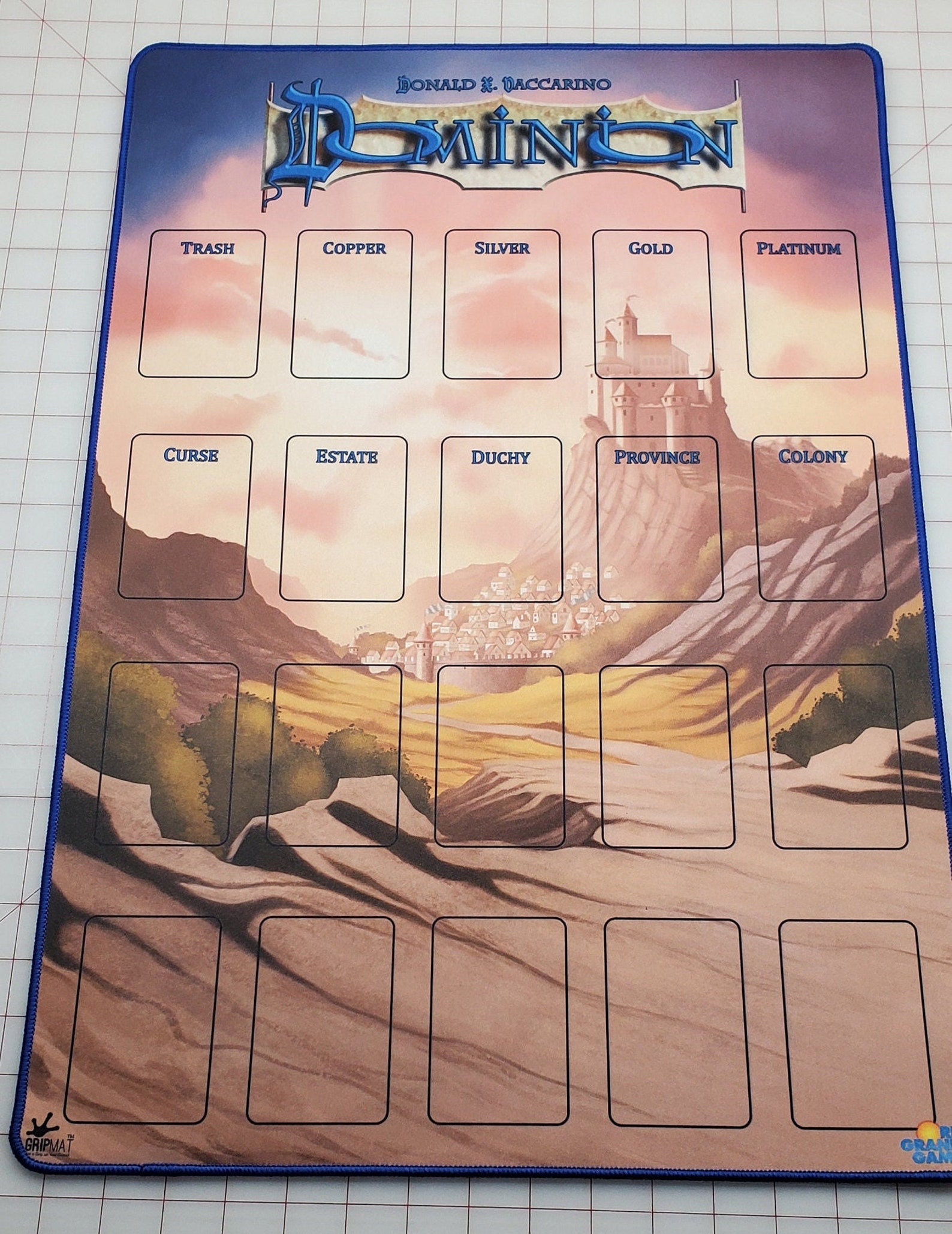 Official Dominion Play Mat / Gripmat 24" X 16" Perfect for Dominion - Etsy