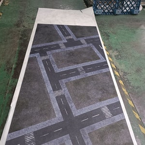Downtown City Streets Battlefield Playmat / Gripmat Multiple Sizes ...