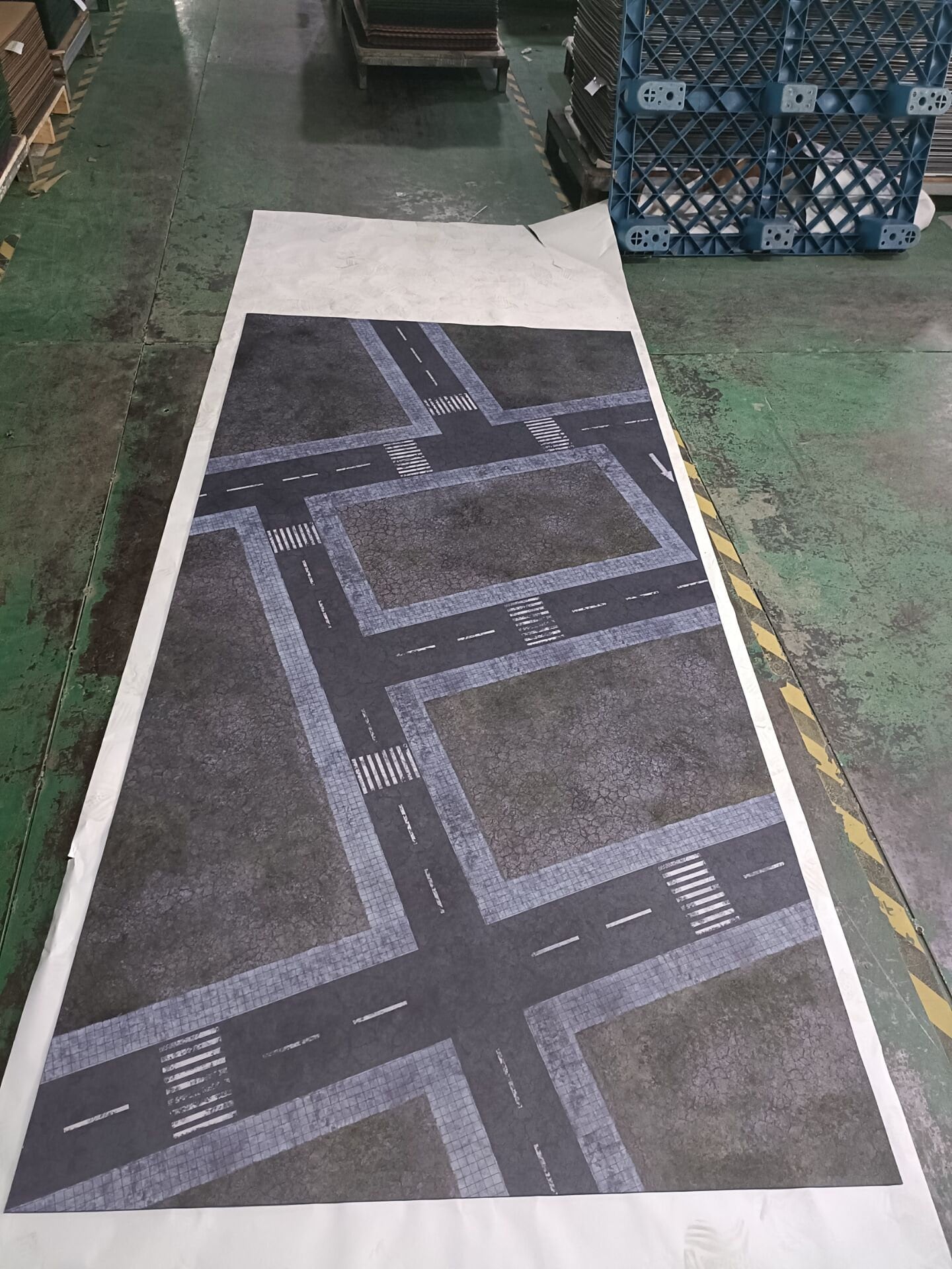 Downtown City Streets Battlefield Playmat / Gripmat Multiple Sizes ...
