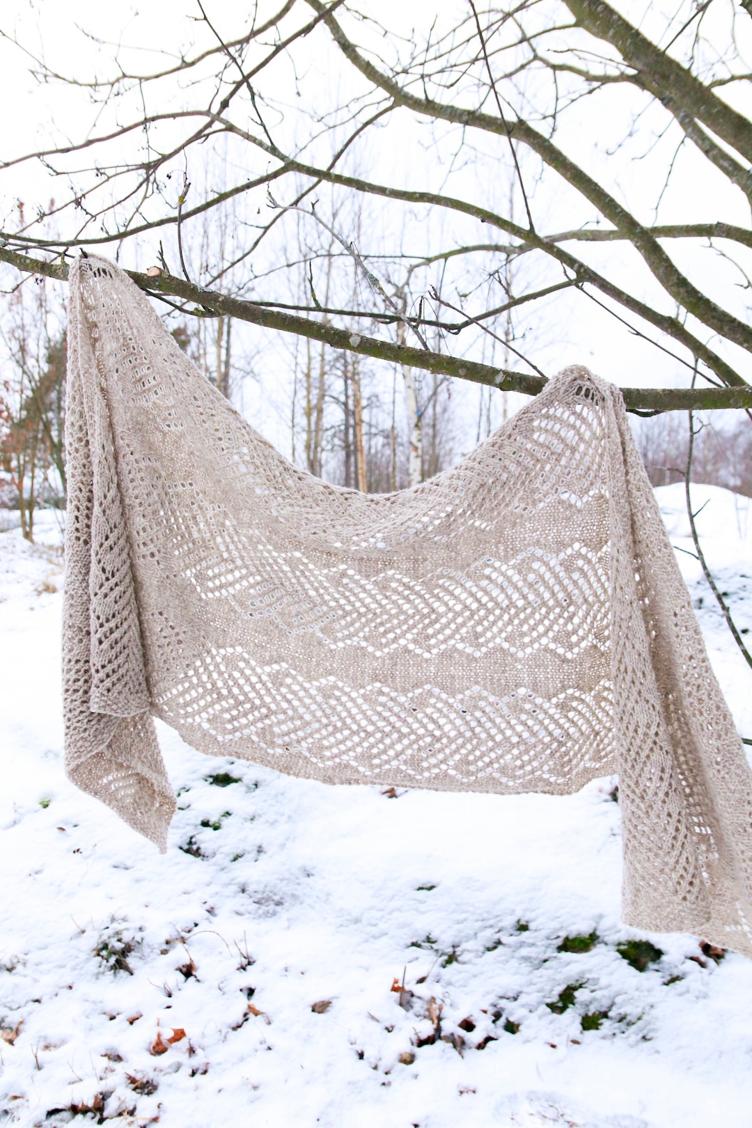 Winter Sleep Shawl Knitting Pattern - Etsy
