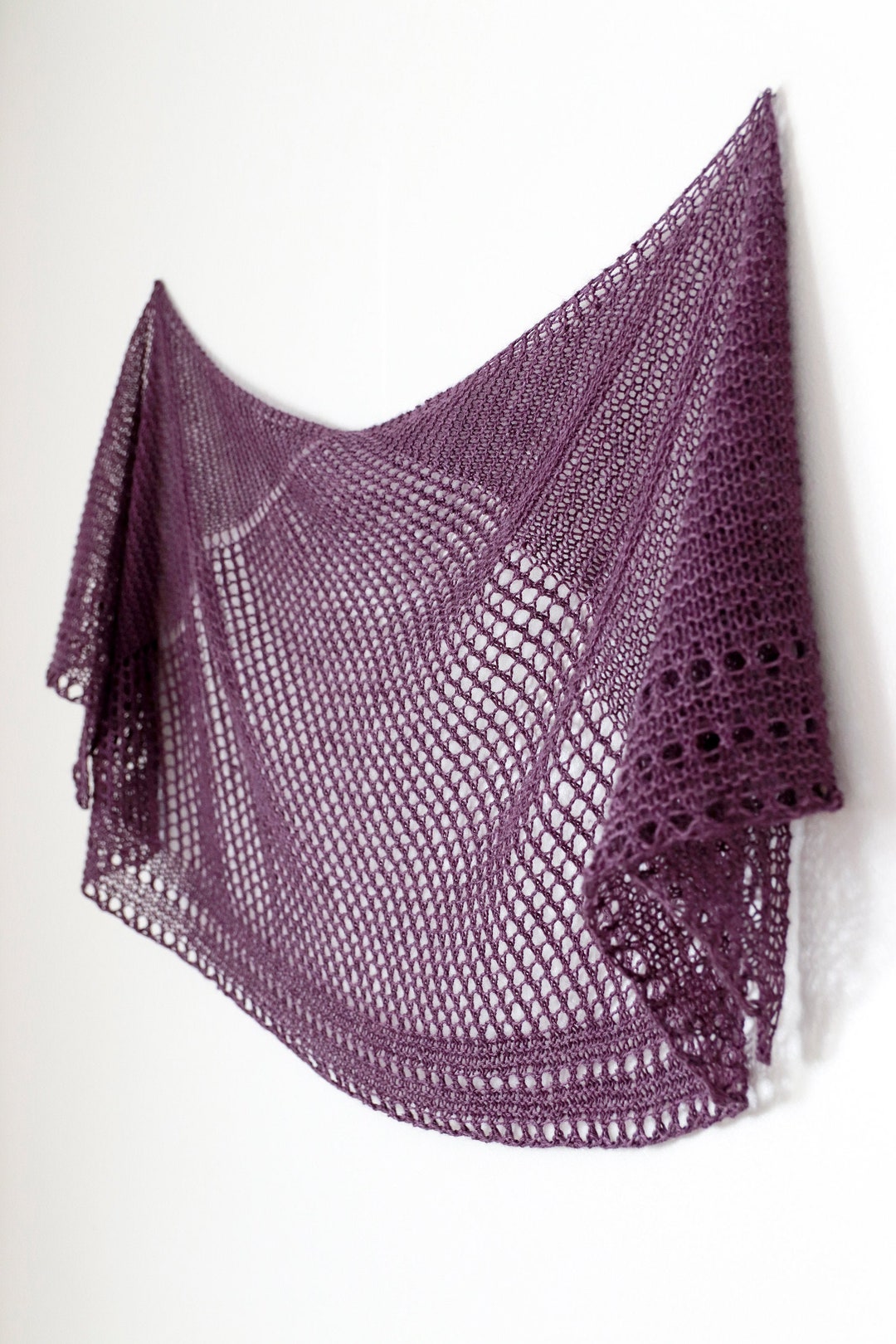 Cobblestone Shawl Knitting Pattern - Etsy