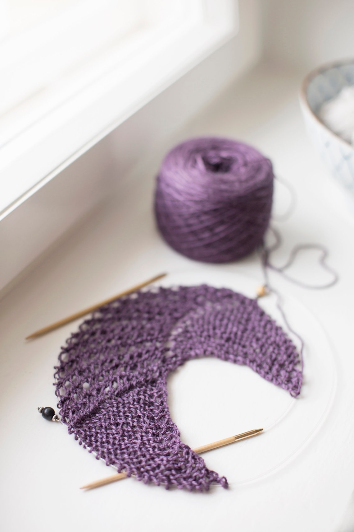 Cobblestone Shawl Knitting Pattern - Etsy