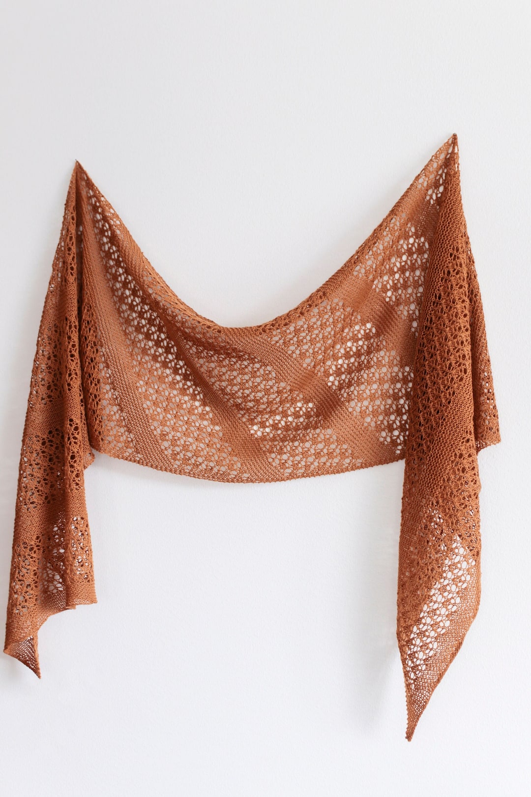 Golden Harvest Shawl Knitting Pattern // Rectangle Shawl Pattern ...