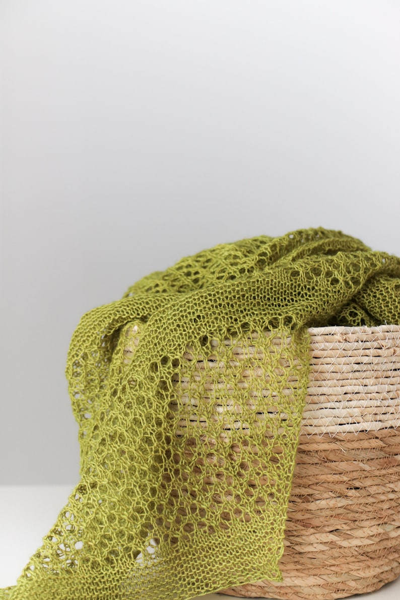 Fern Fronds Shawl Knitting Pattern | Etsy