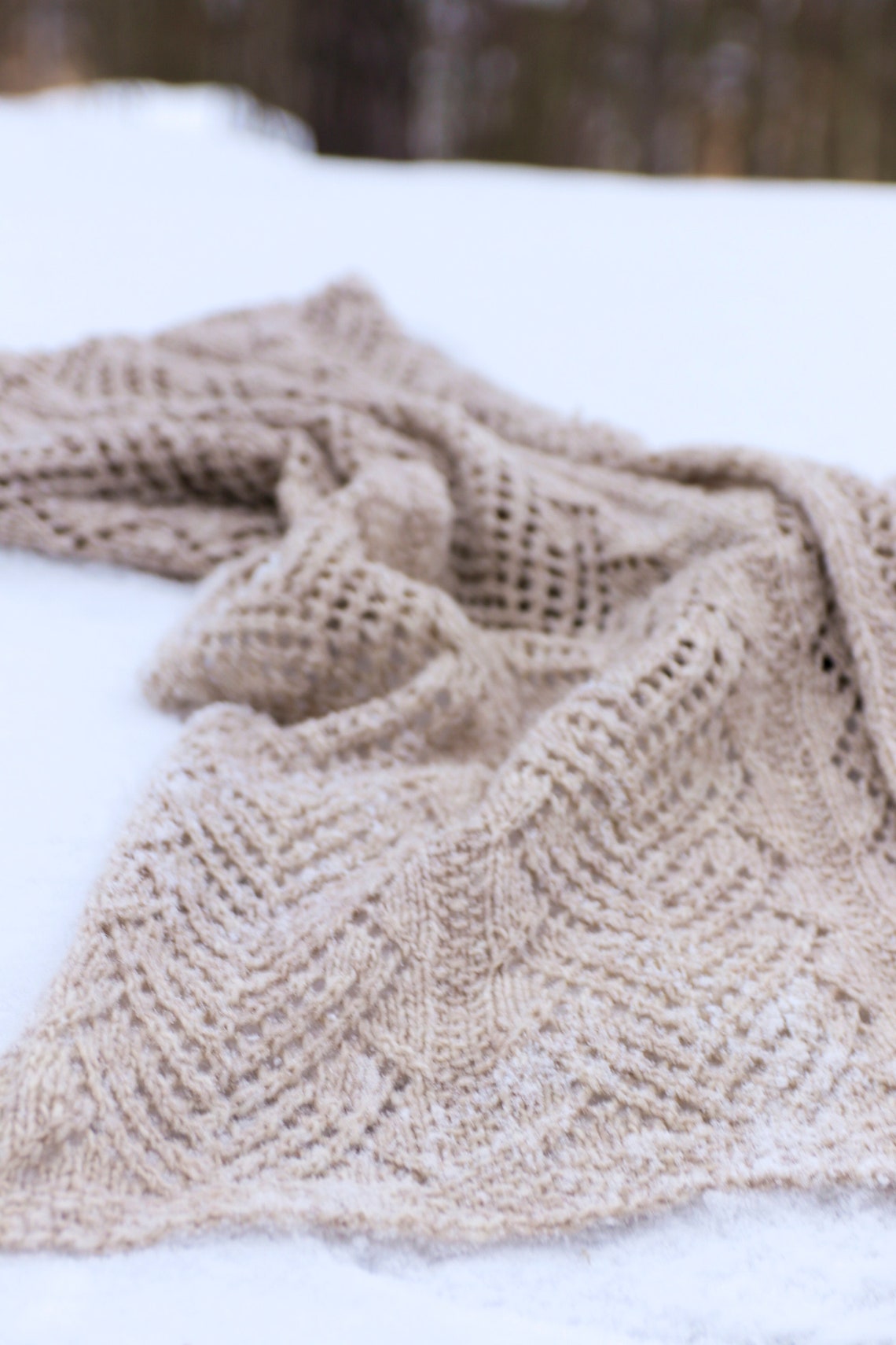 Winter Sleep Shawl Knitting Pattern - Etsy
