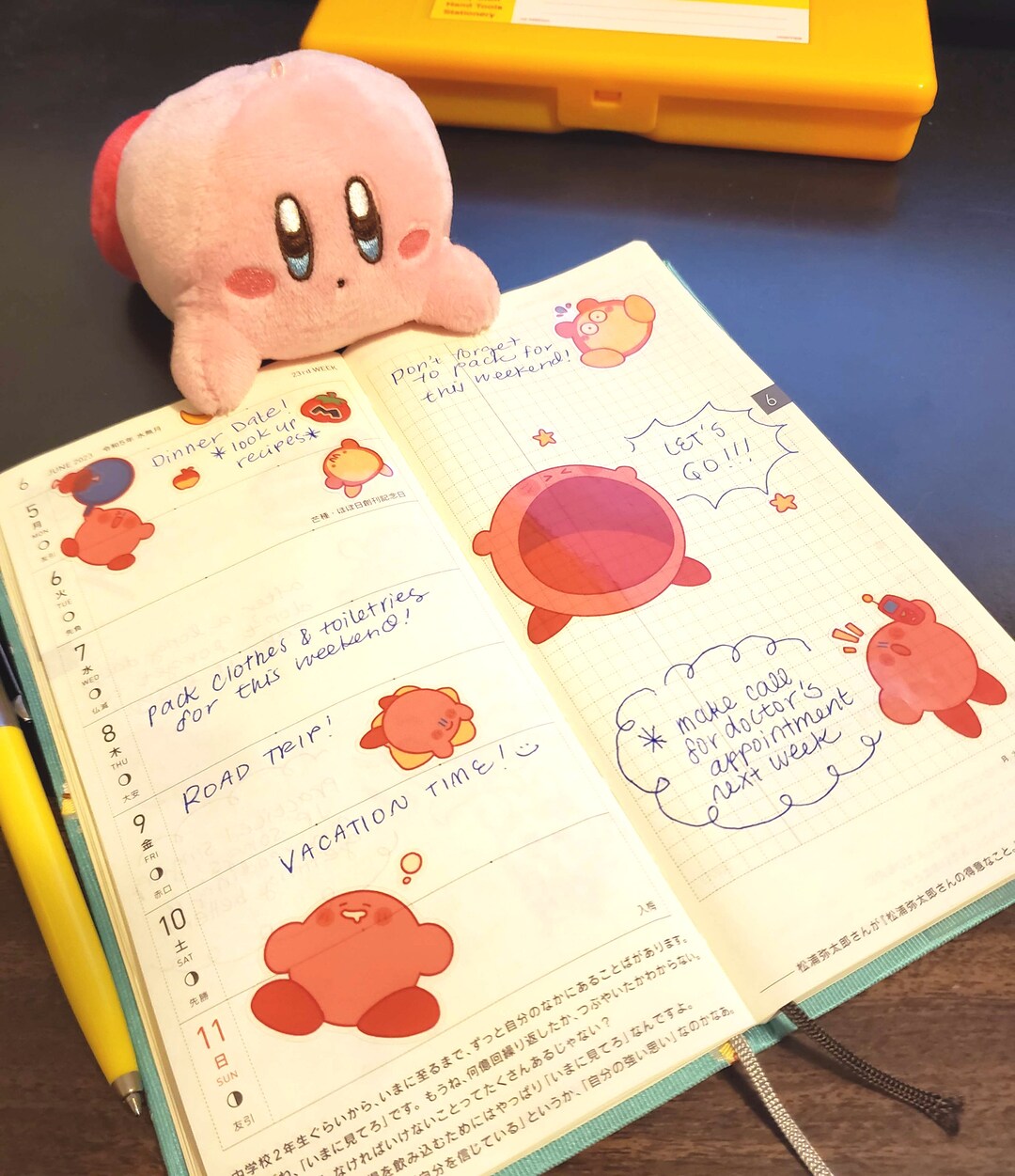 Kirby Vinyl and Clear Sticker Sheets - Etsy