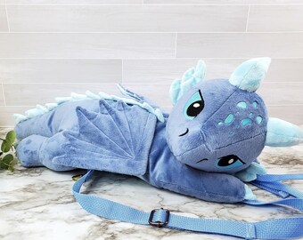 Plush Backpack Dragon - Etsy