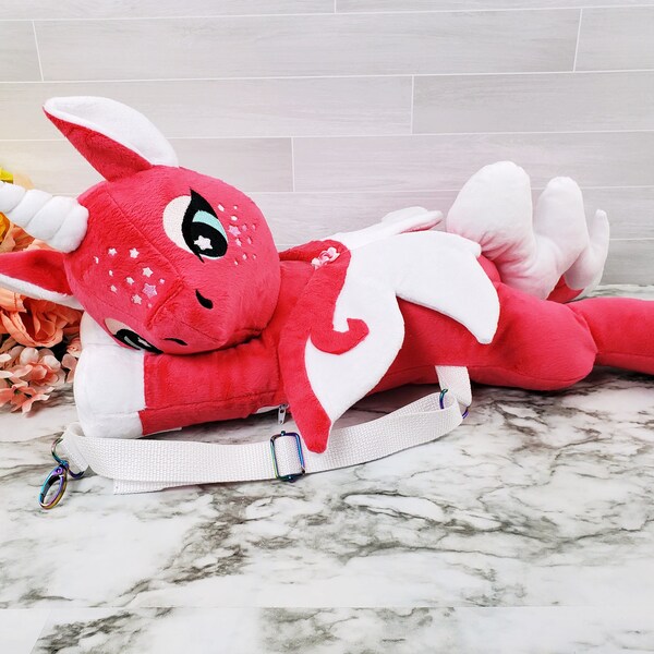 Plush Backpack - Etsy