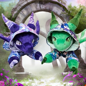 Custom Cuddle Dragon With Hoodie - Etsy