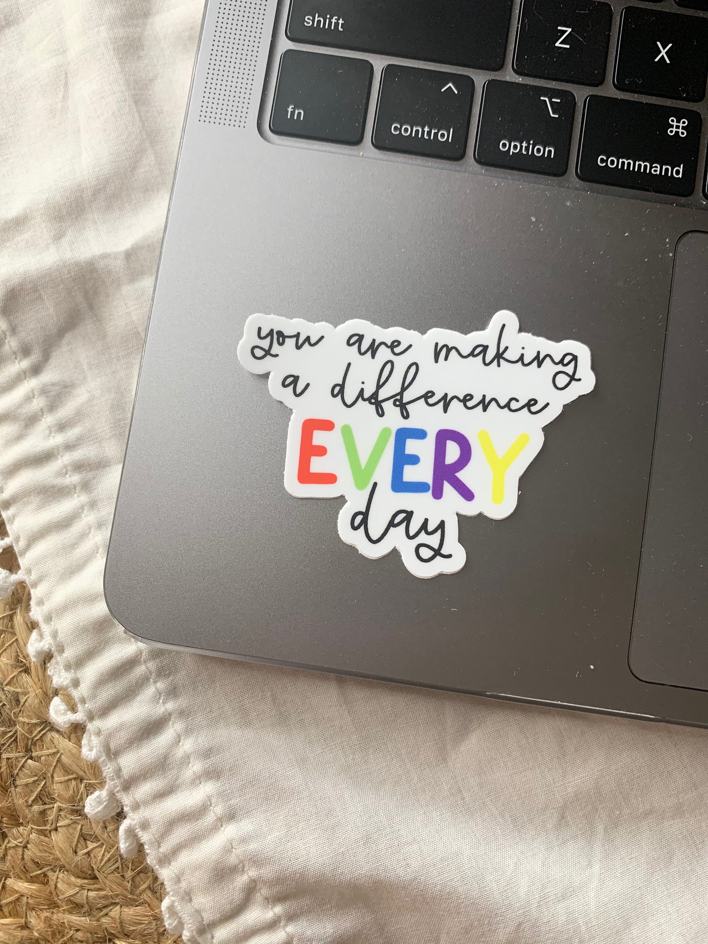 You Are Making a Difference EVERY Day//vinyl Sticker//teacher - Etsy
