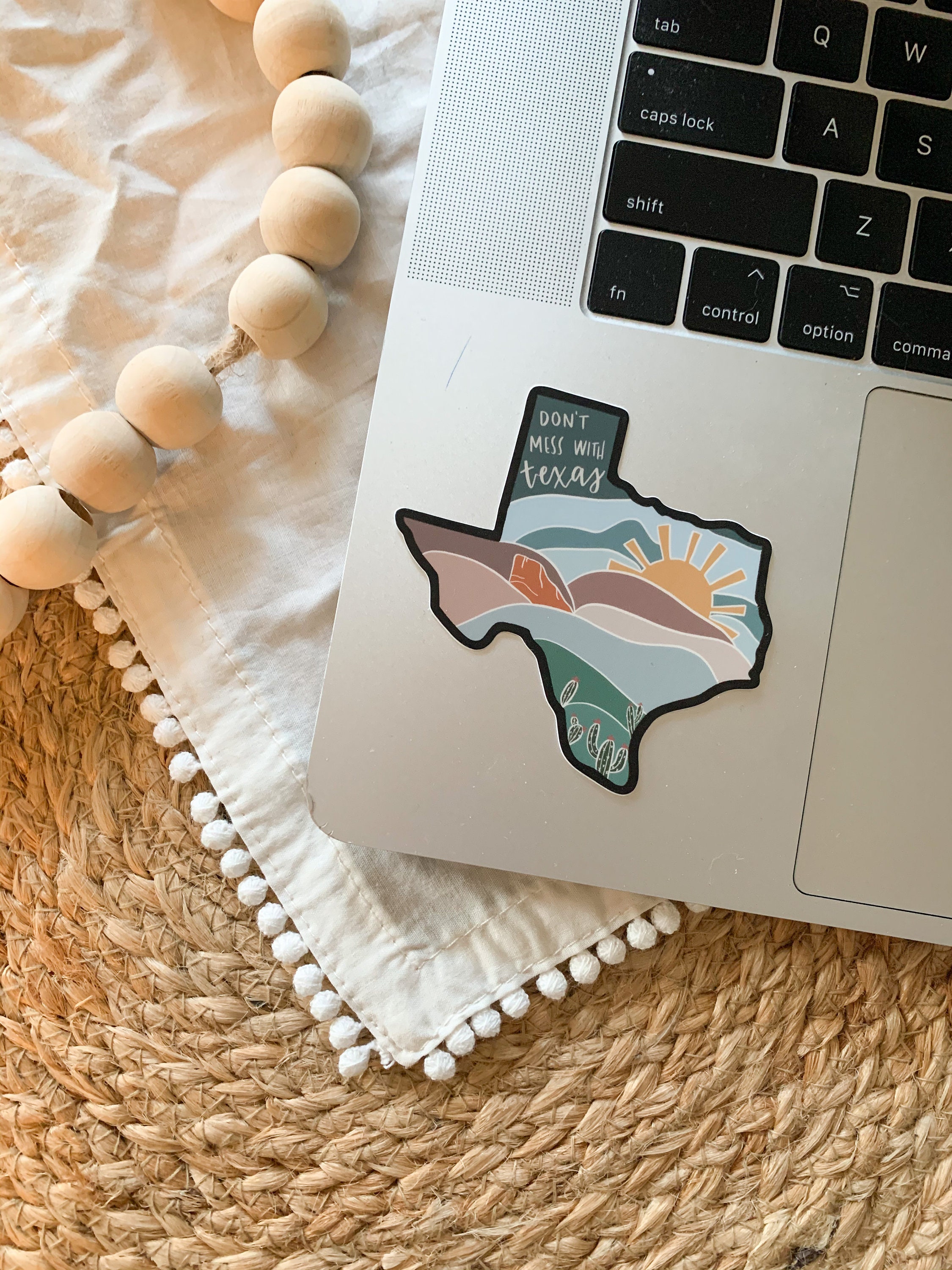 Texas Sticker Vinyl Sticker Texas Laptop Sticker Water - Etsy