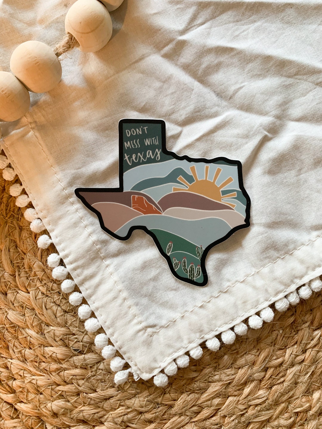 Texas Sticker Vinyl Sticker Texas Laptop Sticker Water Bottle Sticker ...