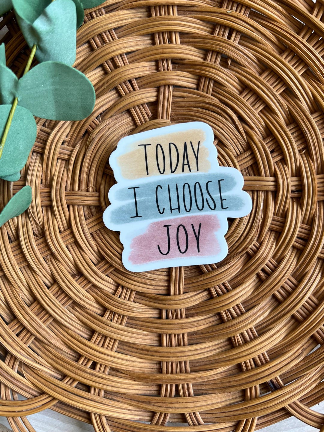 Today I Choose Joy Vinyl Sticker | Laptop Sticker | Water Bottle ...