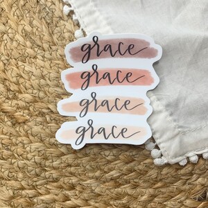 Grace Stickers | Worship Stickers | Christian Stickers | Laptop Sticker ...