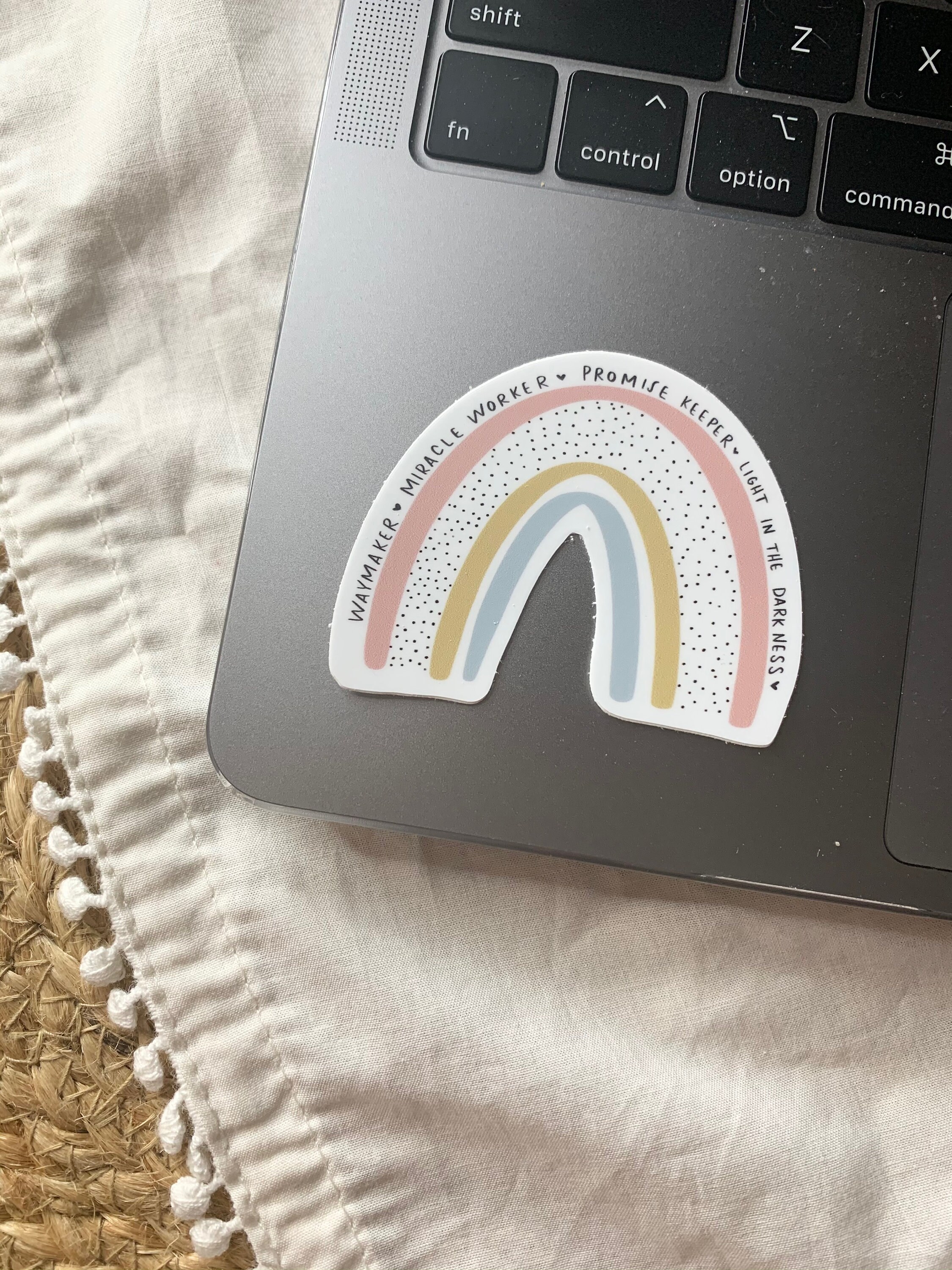 Way Maker Miracle Worker Vinyl Rainbow Sticker Worship | Etsy