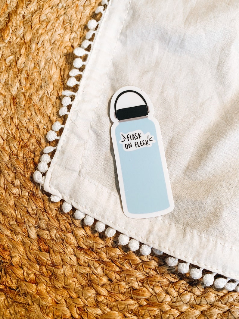Flask on Fleek Vinyl Sticker Hydro Flask Sticker Sticker - Etsy