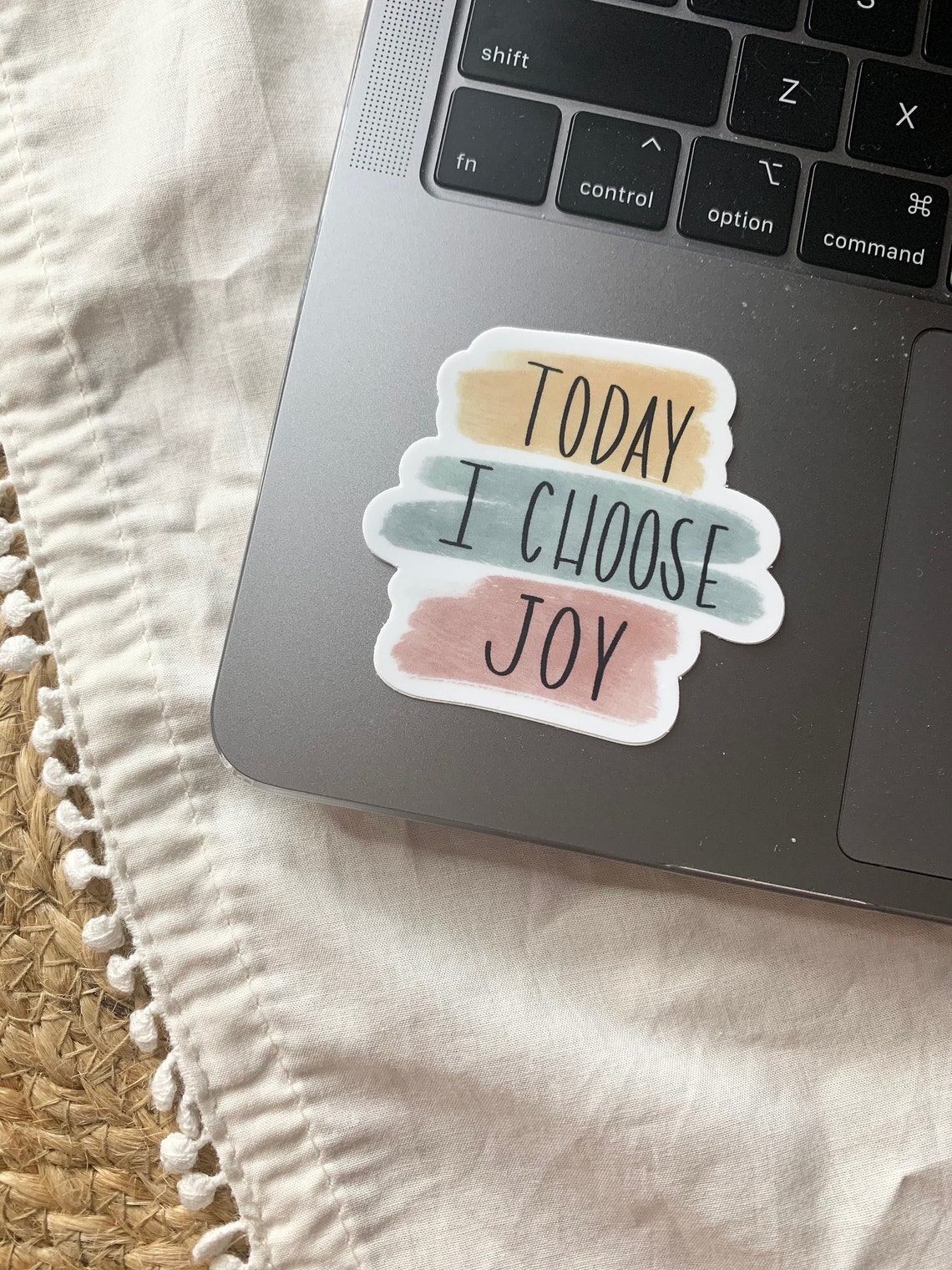 Today I Choose Joy Vinyl Sticker Laptop Sticker Water | Etsy