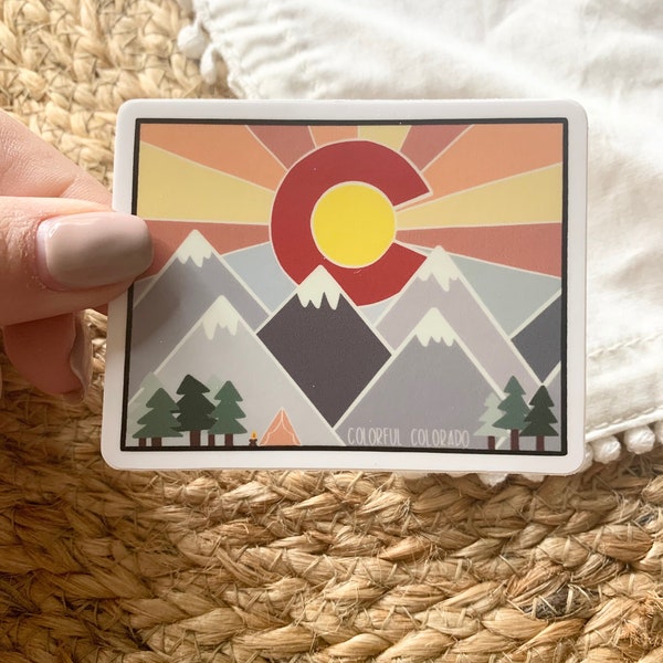 Colorado Water Bottle Stickers - Etsy