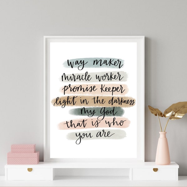 Way Maker Svg - Etsy
