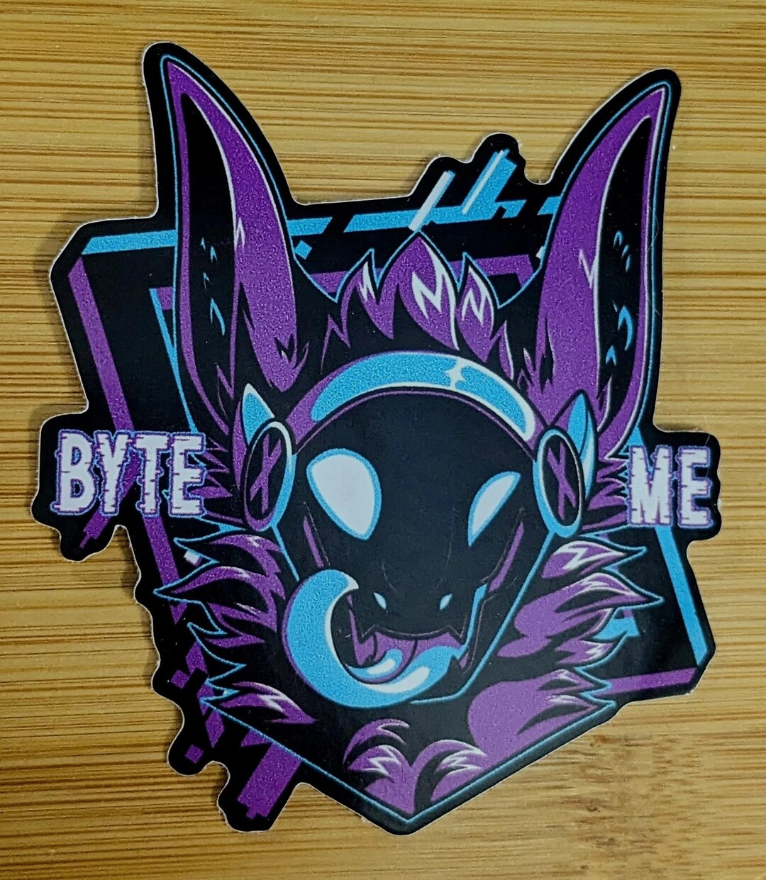 Byte Me Sticker Etsy