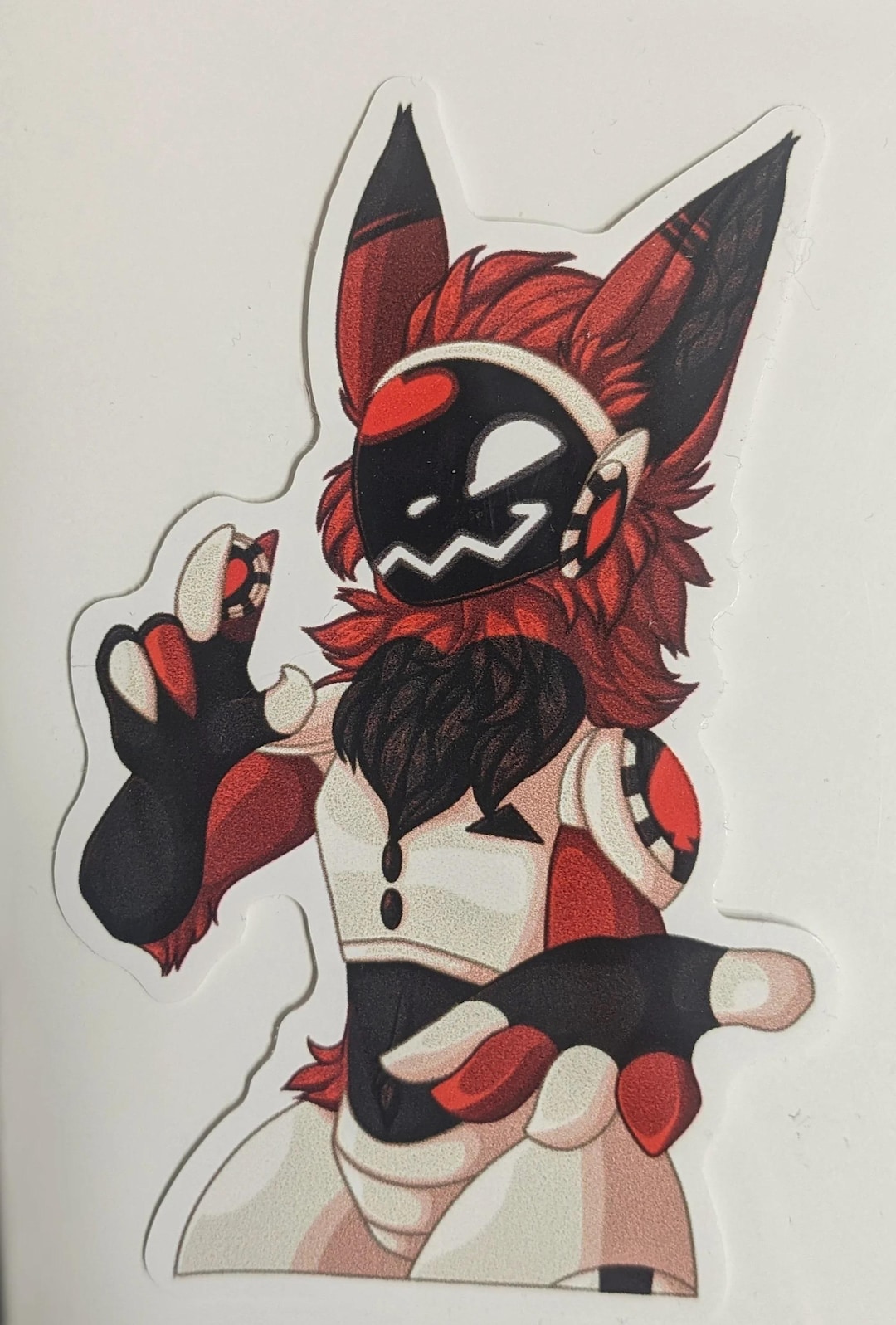 Roulette Protogen Sticker - Etsy