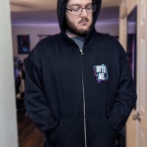 Byte Me Protogen Hoodie - Etsy