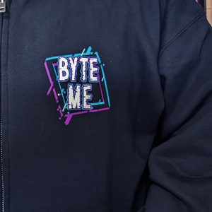 Byte Me Protogen Hoodie - Etsy
