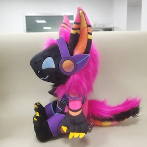 Synthwave Protogen Plush - Etsy