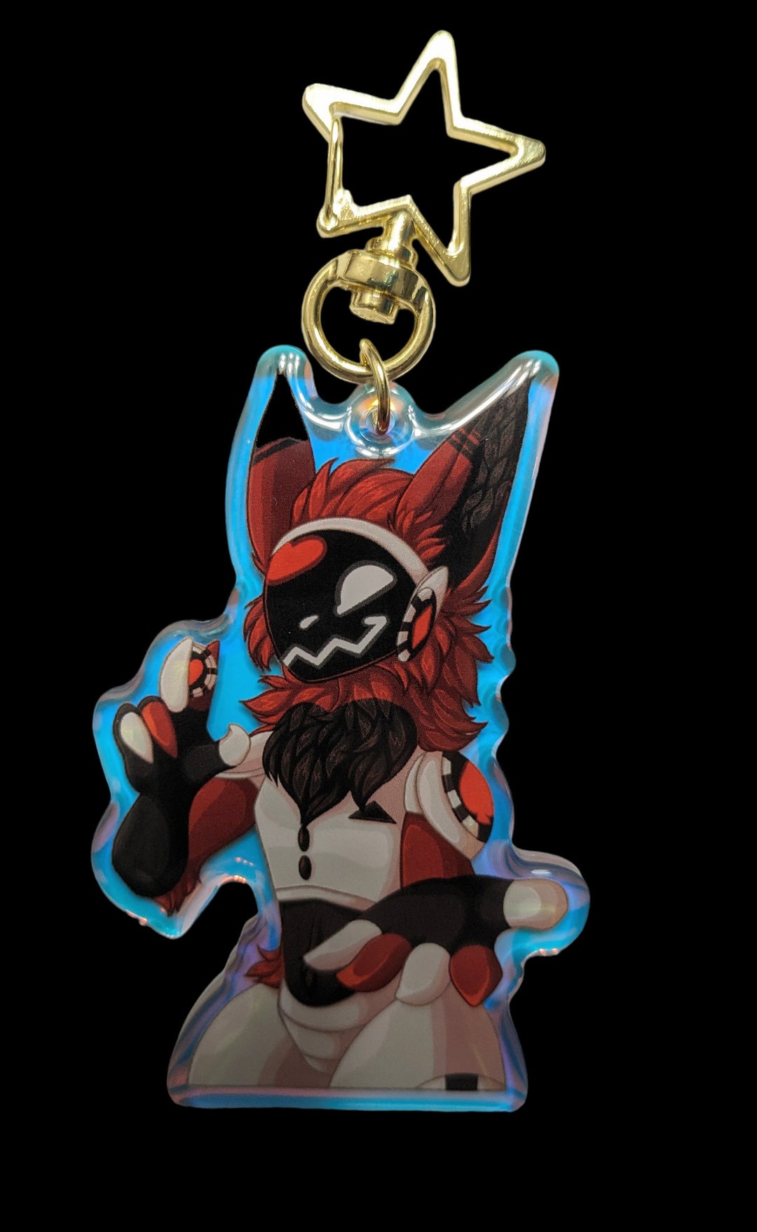 Roulette Protogen Keychains - Etsy