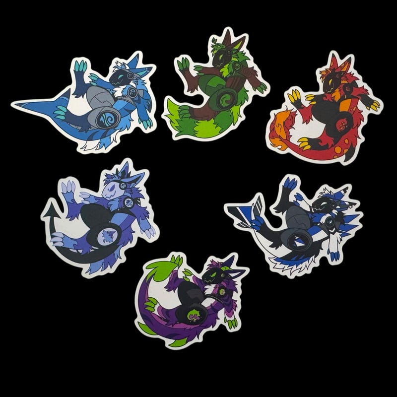 Protogen Sticker - Etsy