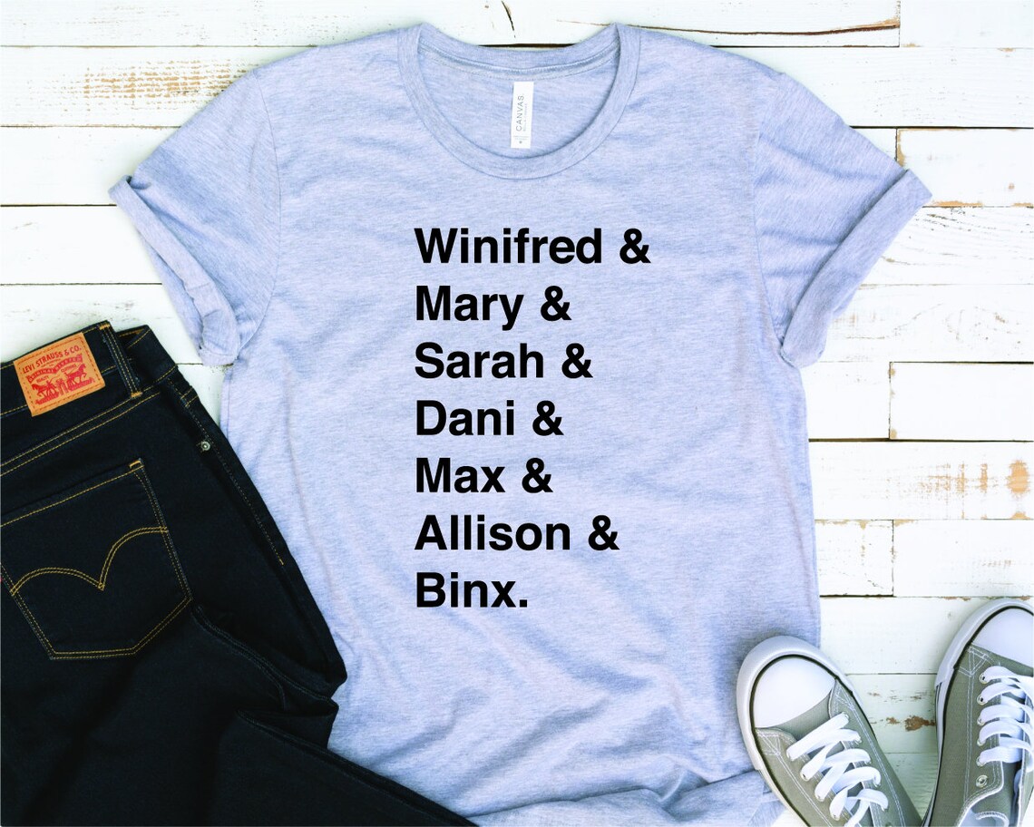 Hocus Pocus Names List - Digital SVG File - Etsy