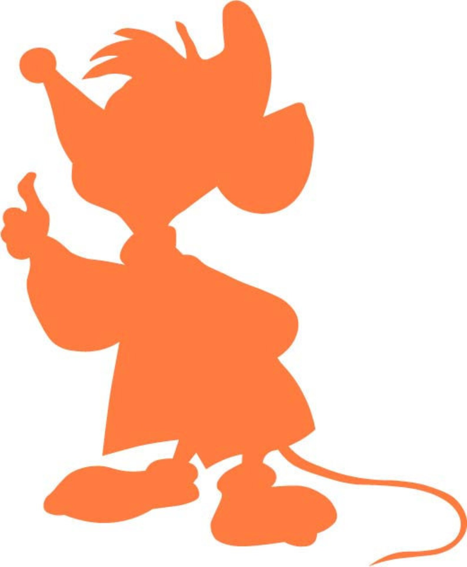 Skinny Mouse Silhouette Digital SVG File - Etsy Singapore