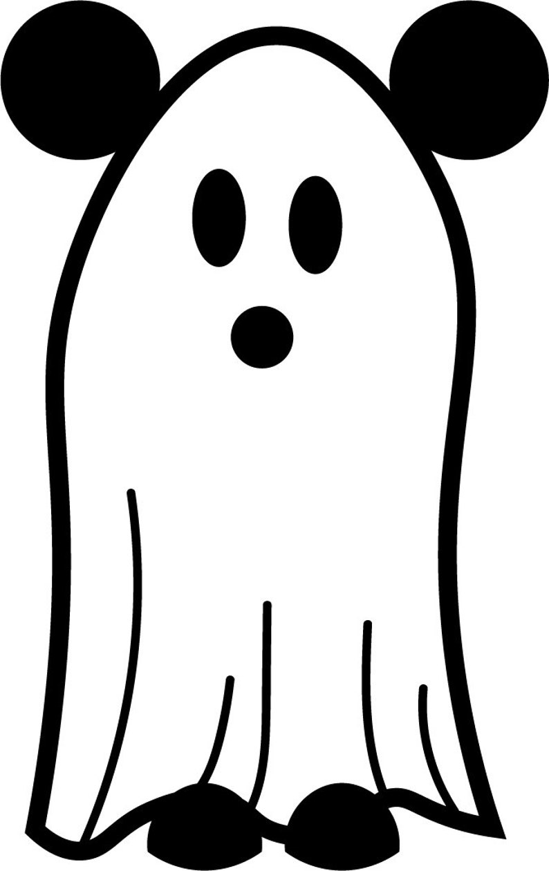 Ghost Mouse - Digital SVG File - Etsy