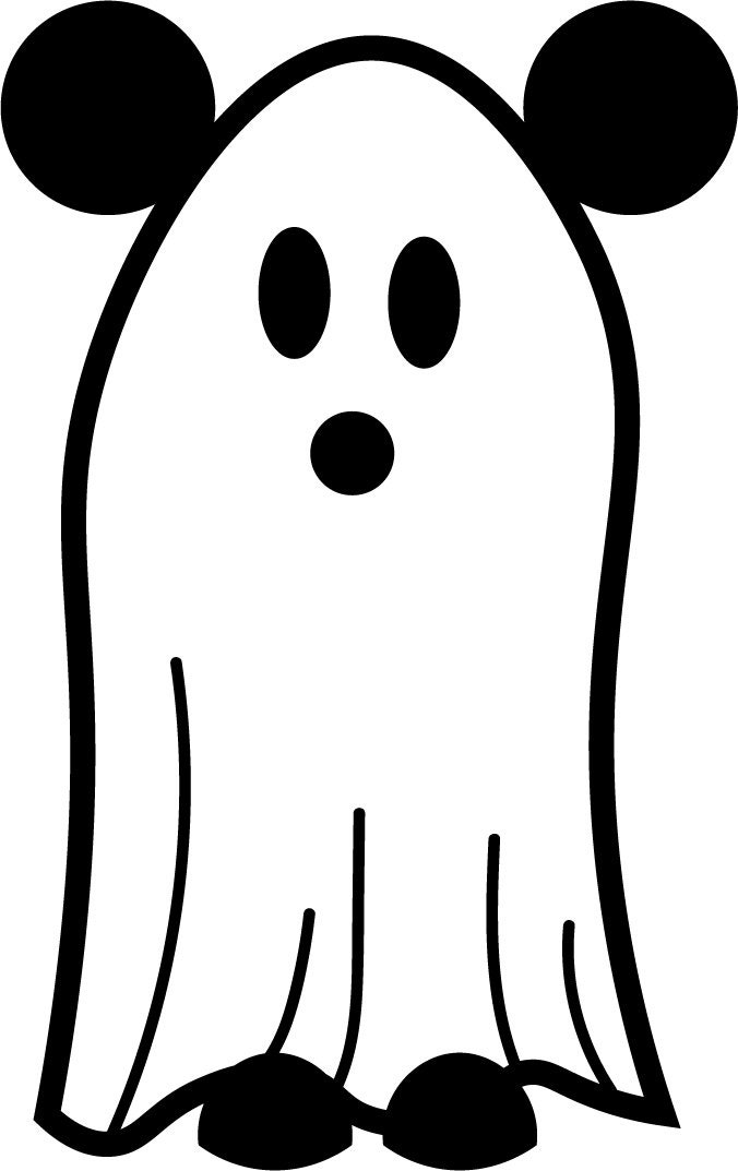 Ghost Mouse - Digital SVG File - Etsy