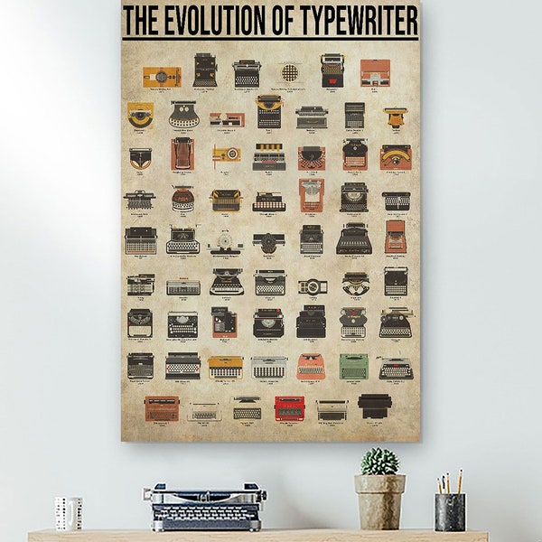 Typewriter Decor - Etsy